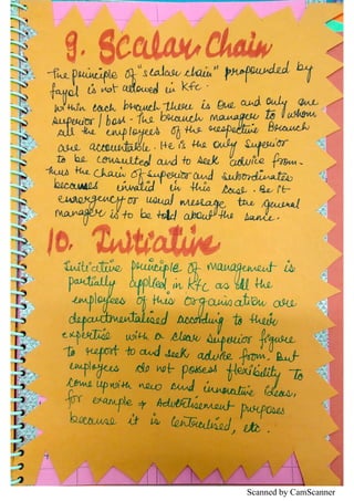 Principles of Management - 2 || Business Studies Project || Class 12 ...