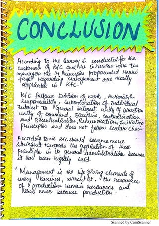 Principles of Management - 2 || Business Studies Project || Class 12 ...