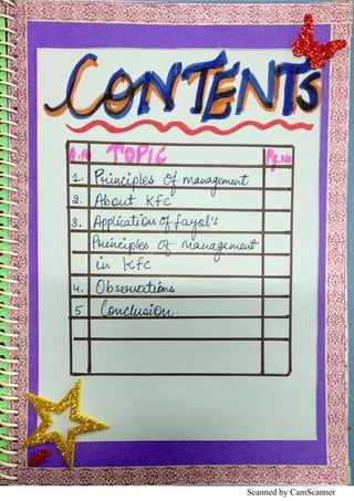 Principles of Management - 2 || Business Studies Project || Class 12 ...