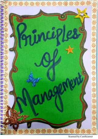 Principles of Management - 2 || Business Studies Project || Class 12 ...