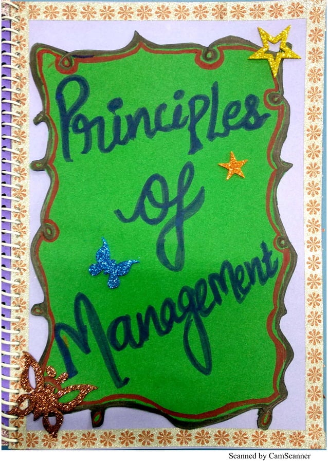 Principles of Management - 2 || Business Studies Project || Class 12 ...