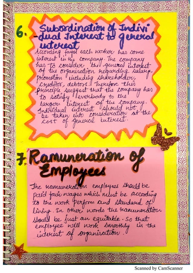 Principles of Management - 2 || Business Studies Project || Class 12 ...