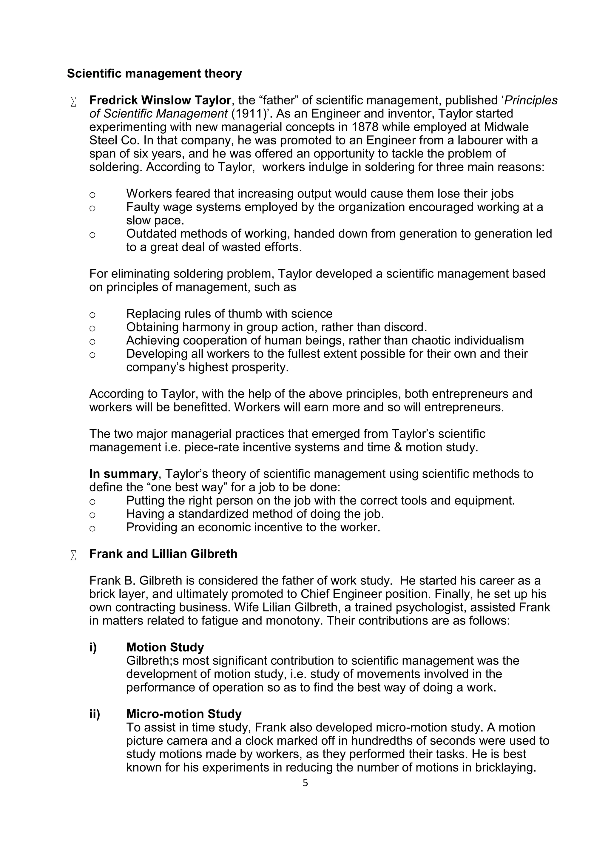 Principles of management | PDF