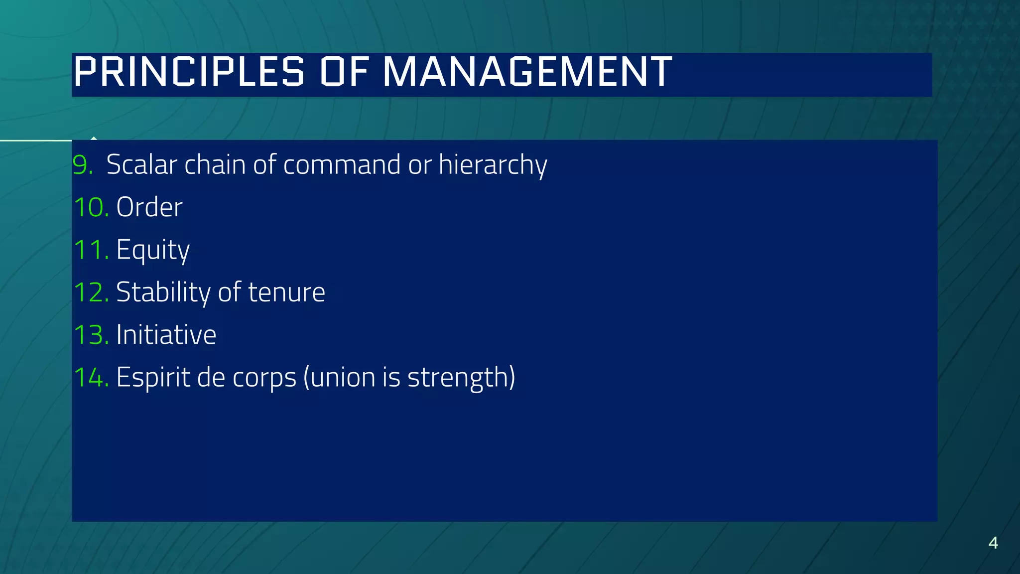 Principles of management | PPT
