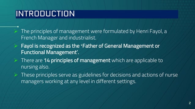 Principles of management | PPT