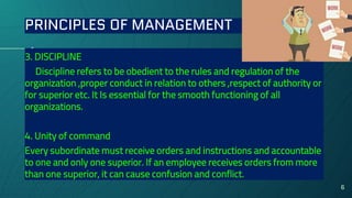 Principles of management | PPT