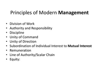 PRINCIPAL OF MANAGEMENT | PPTX