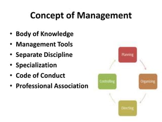 PRINCIPAL OF MANAGEMENT | PPTX