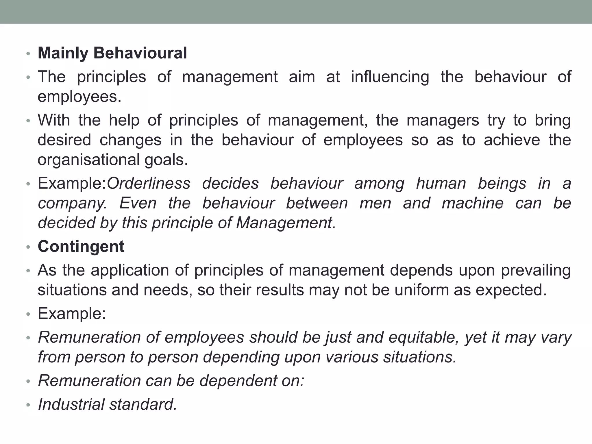 Principles of management | PPT