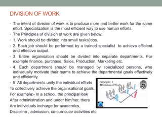 Principles of management | PPT