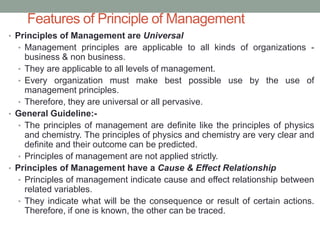 Principles of management | PPT