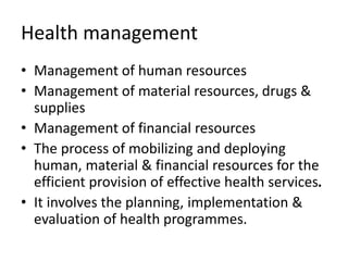 PRINCIPLES OF MANAGEMENT in public health.pptx