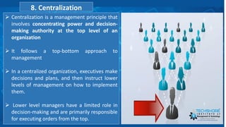 PRINCIPLES OF MANAGEMENT - MANAGEMENT COURSES | PPT