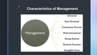 introduction to Principles of Management | PPTX