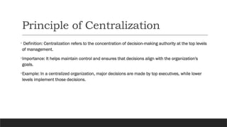 Principles Of Management business study management | PPTX