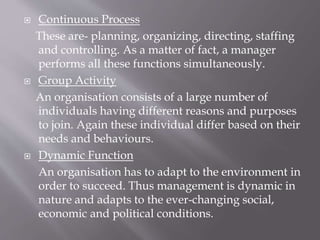 Principles of management part 1 | PPT