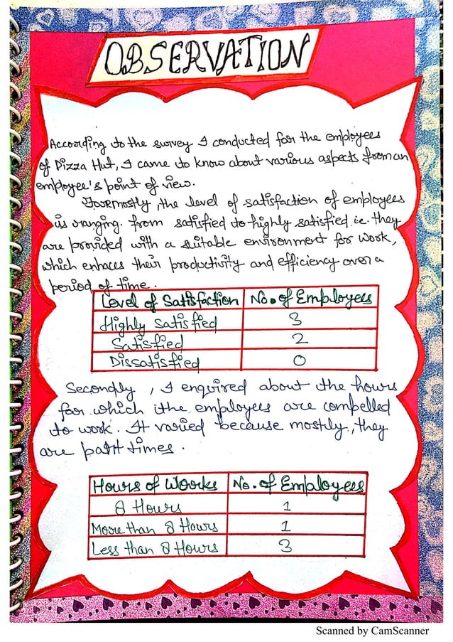 Principles of management - 1 Business Studies Project Class 12 | PDF