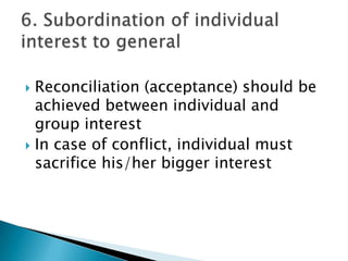 Principles of management | PPTX