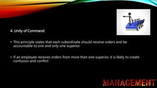 14 Principles of Management by Henry Fayol | PPT