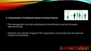 14 Principles of Management by Henry Fayol | PPTX