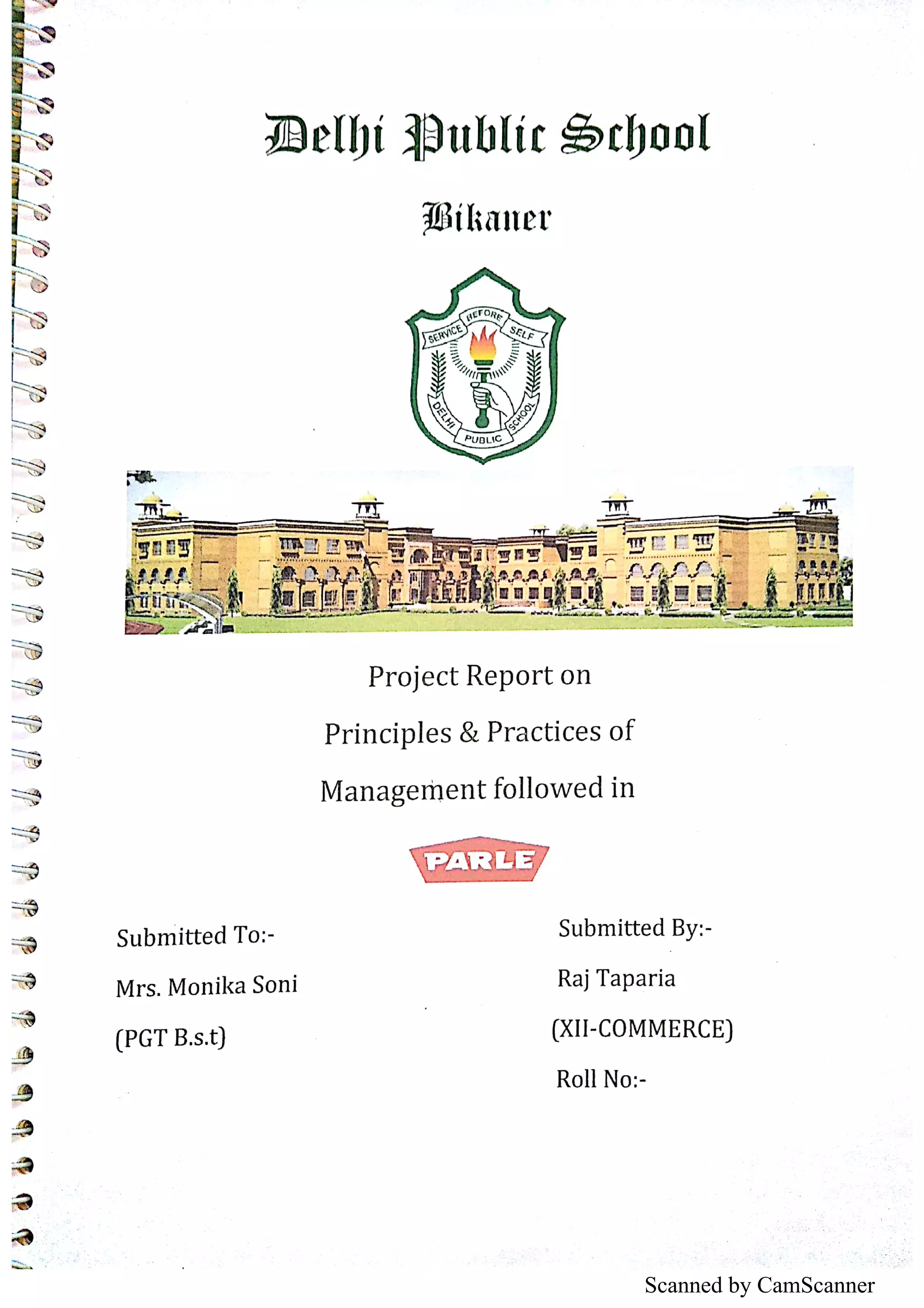 Principles of management by Henry Fayol Class 12 | PDF