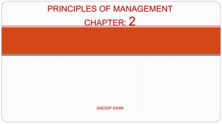 Principles of management Ch 2 ppts.pptx. | PPT