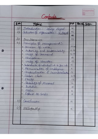 Principles of management class 12th | PDF