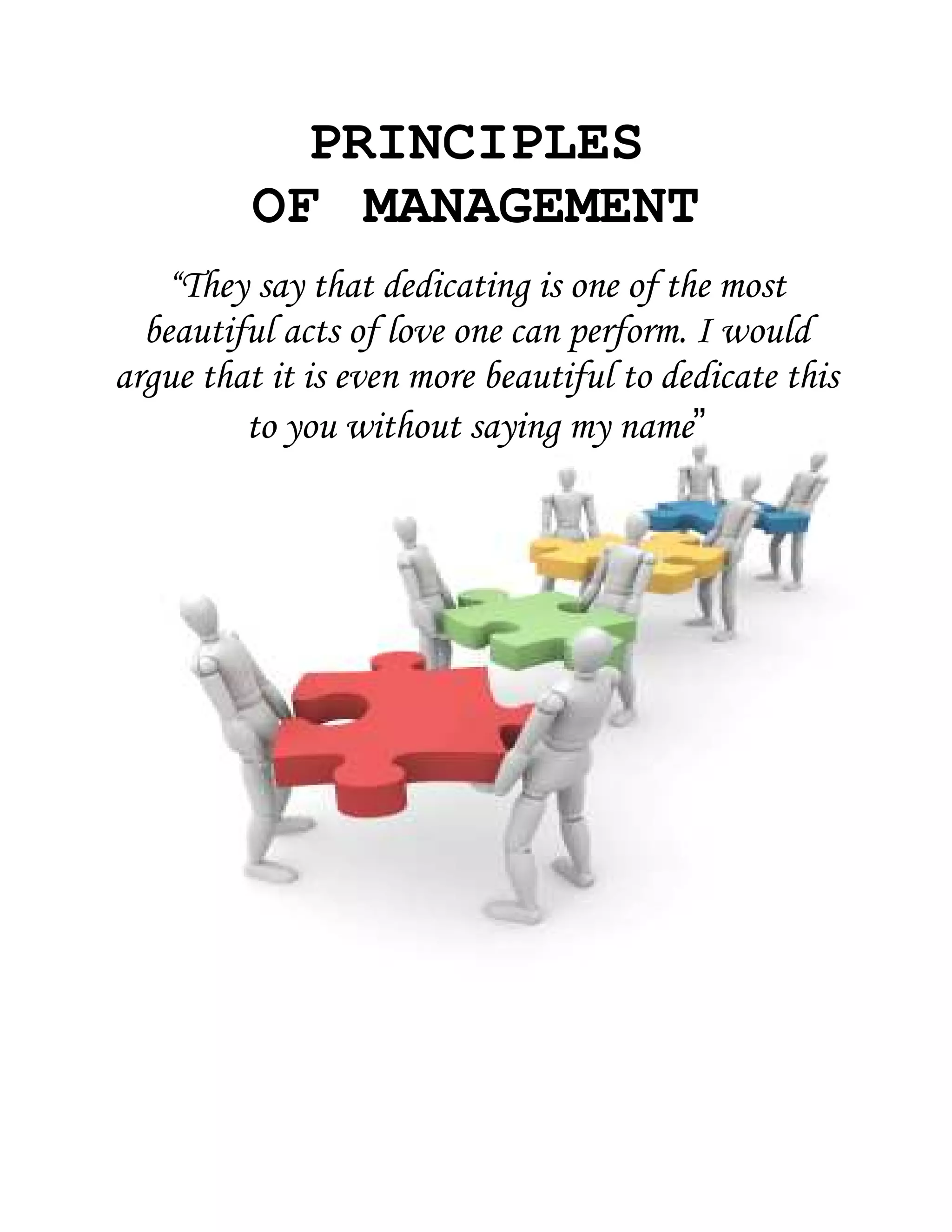 Principles of management full notes (2) | PDF