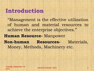 Principles of management (Introduction) | PPTX