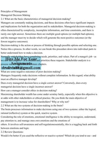 Principles of ManagementManagerial Decision Making2.1 What are.pdf