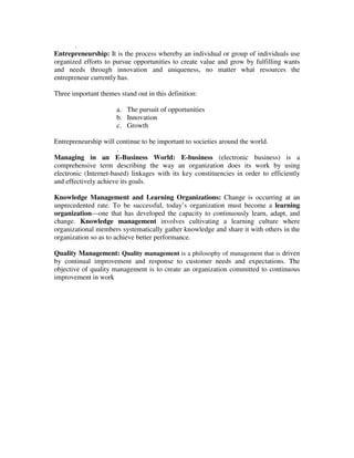 Principles of management_notes | PDF