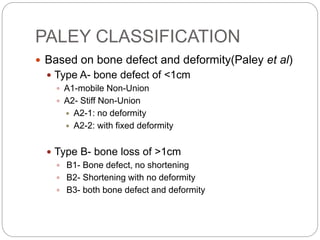 Principles of management of fracture non union | PPTX