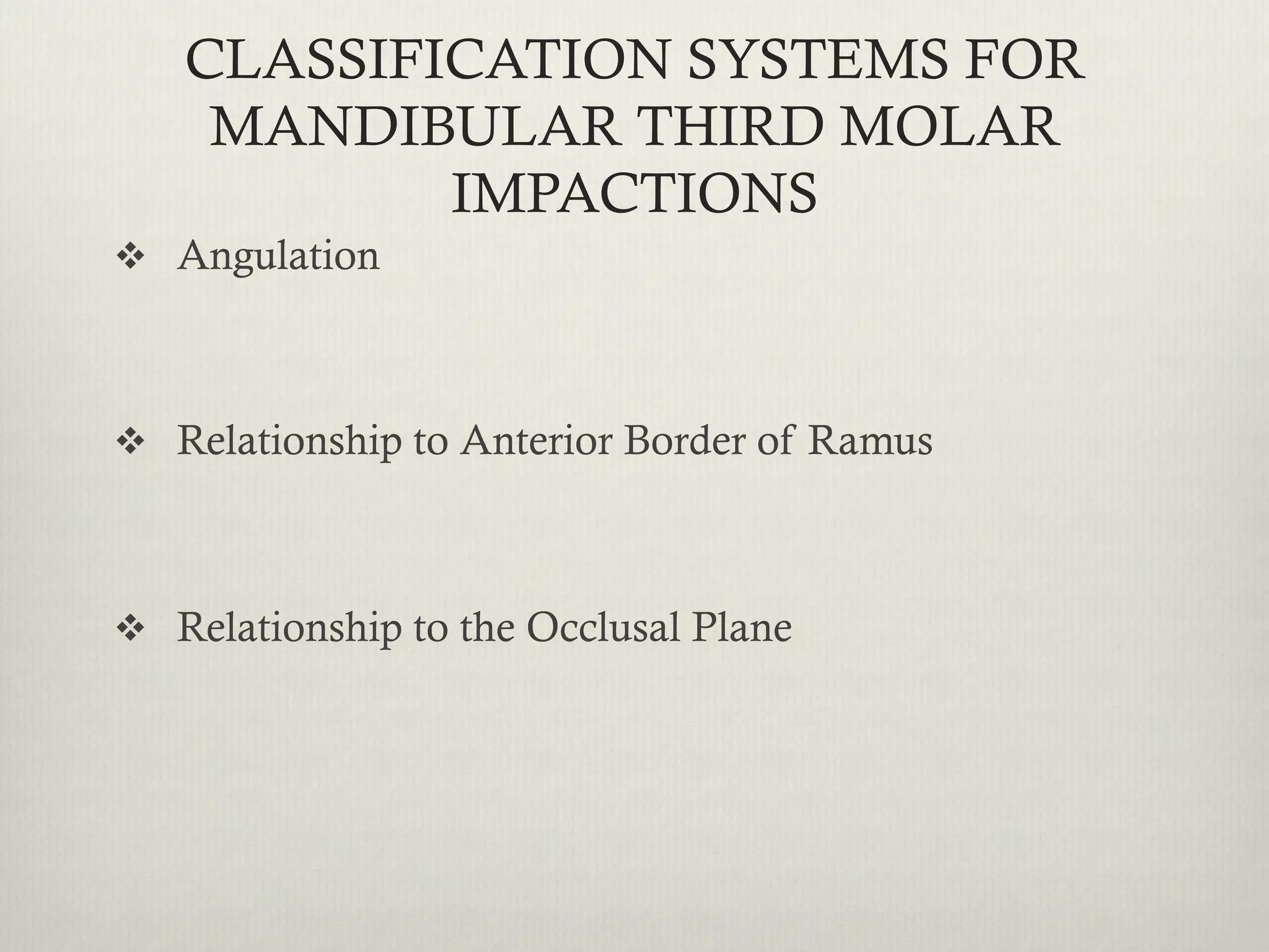 Principles of Management of Impacted Teeth Part I | PDF