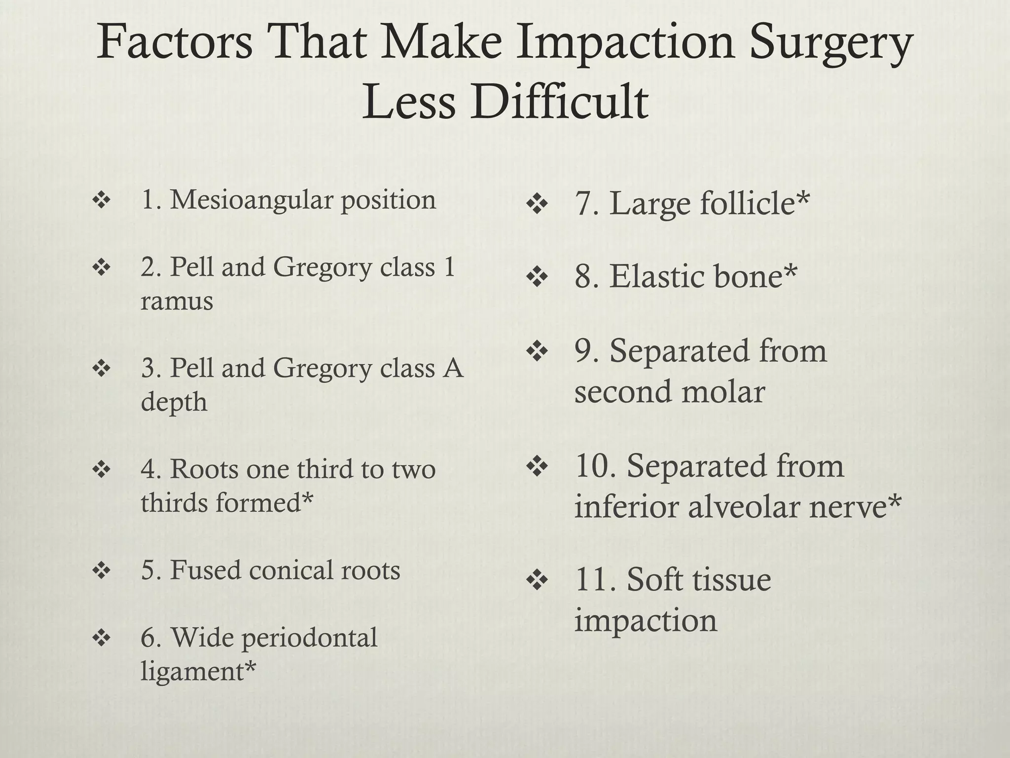 Principles of Management of Impacted Teeth Part I | PDF