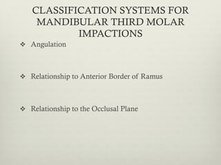 Principles of Management of Impacted Teeth Part I | PDF