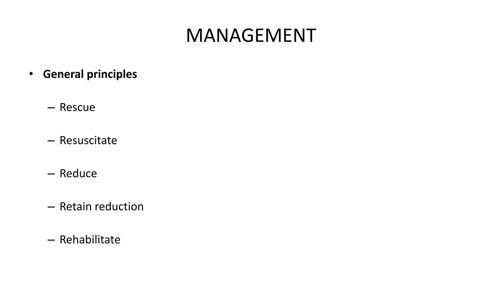 Principles of management of open fracture | PPTX