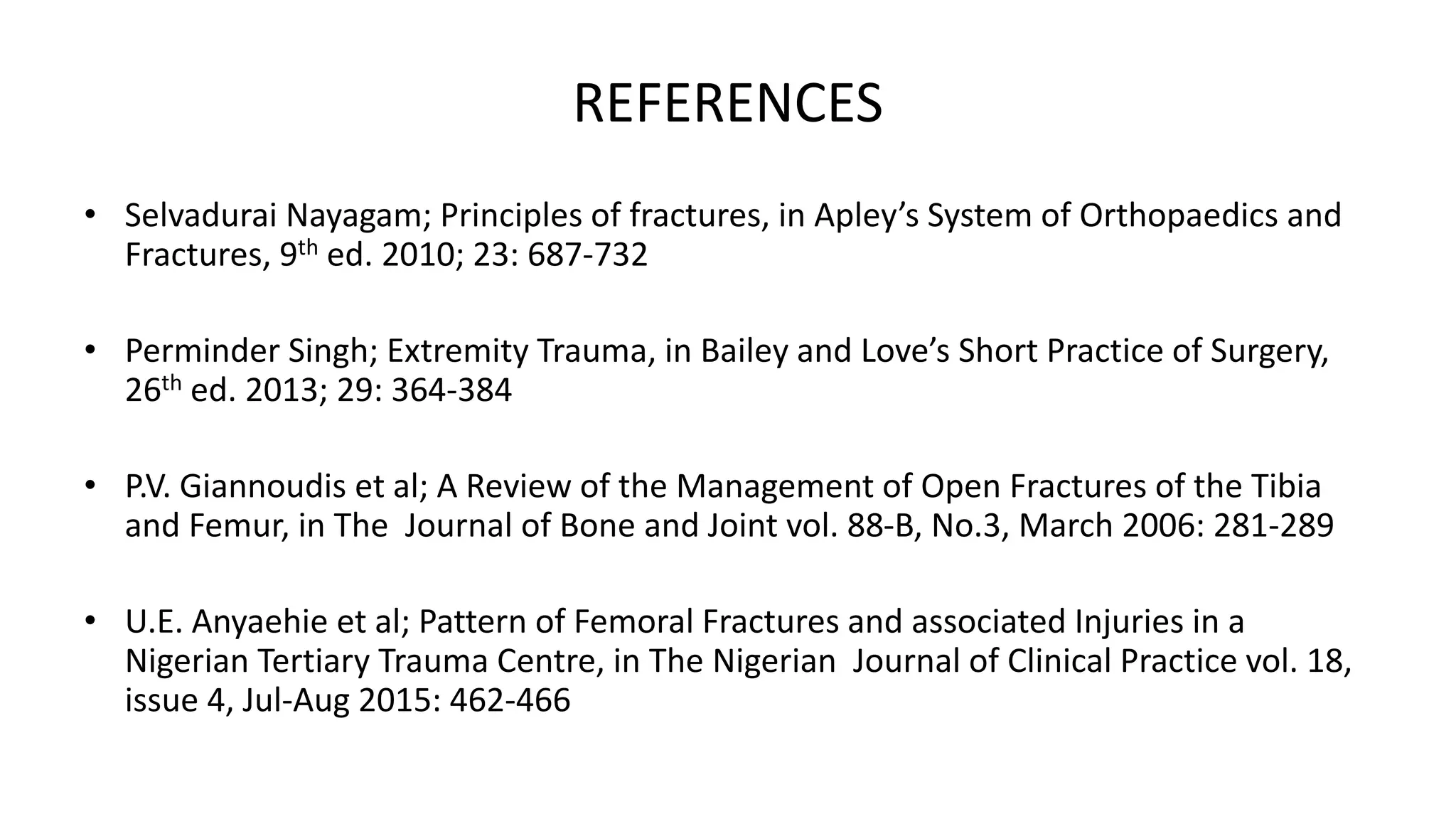 Principles of management of open fracture | PPTX