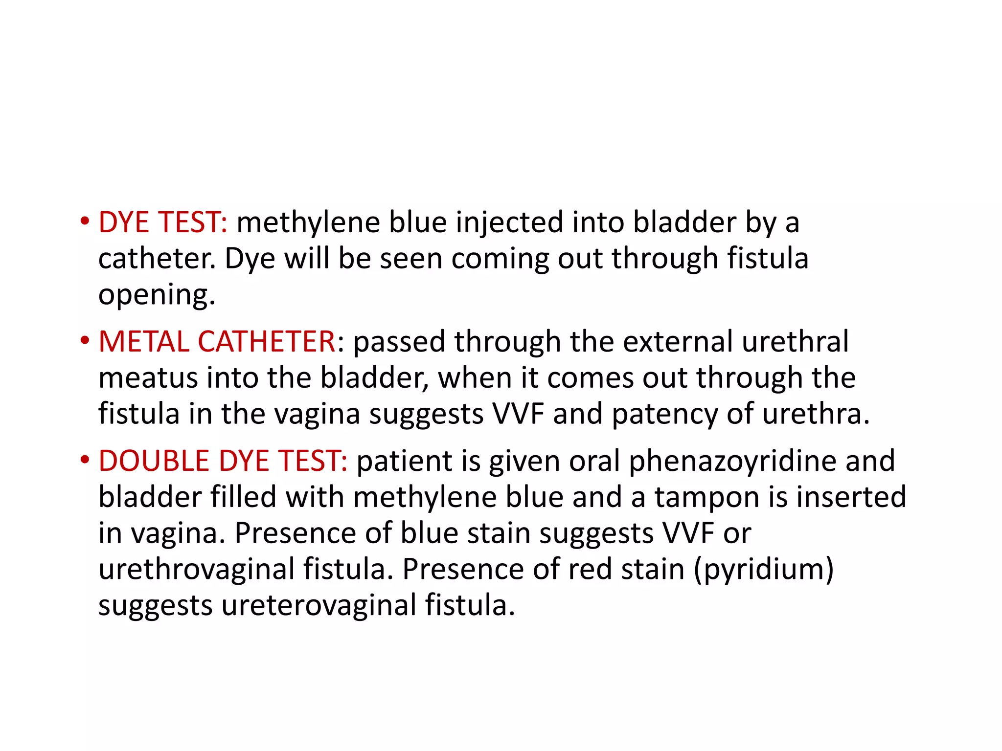 Principles of management of vvf | PPTX