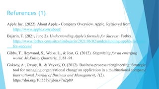Principles of Management Touchstone 4 Template APPLE INC.ppt.pptx