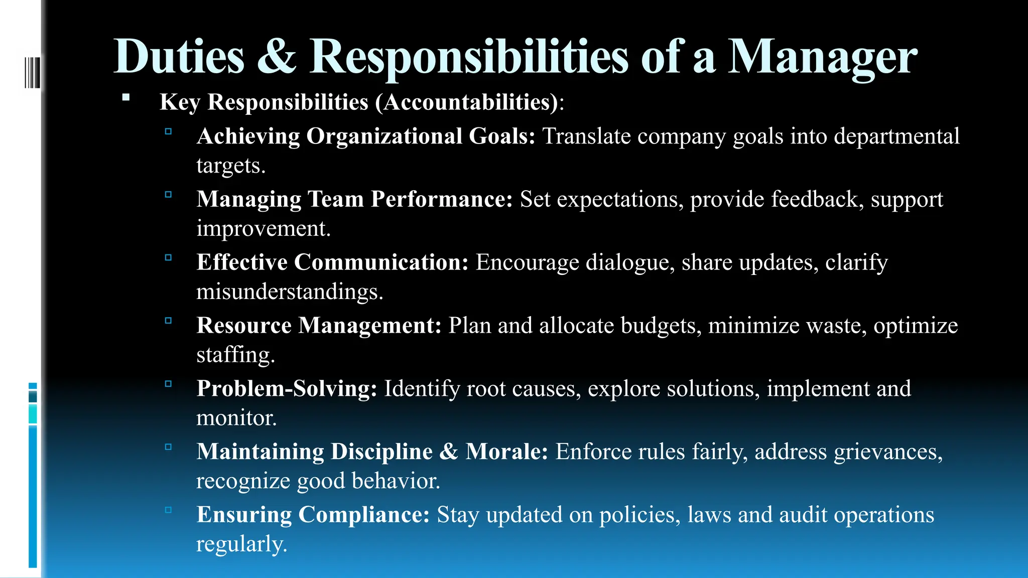 Principles of management – UNIT 1 - TANSCHE | PPTX