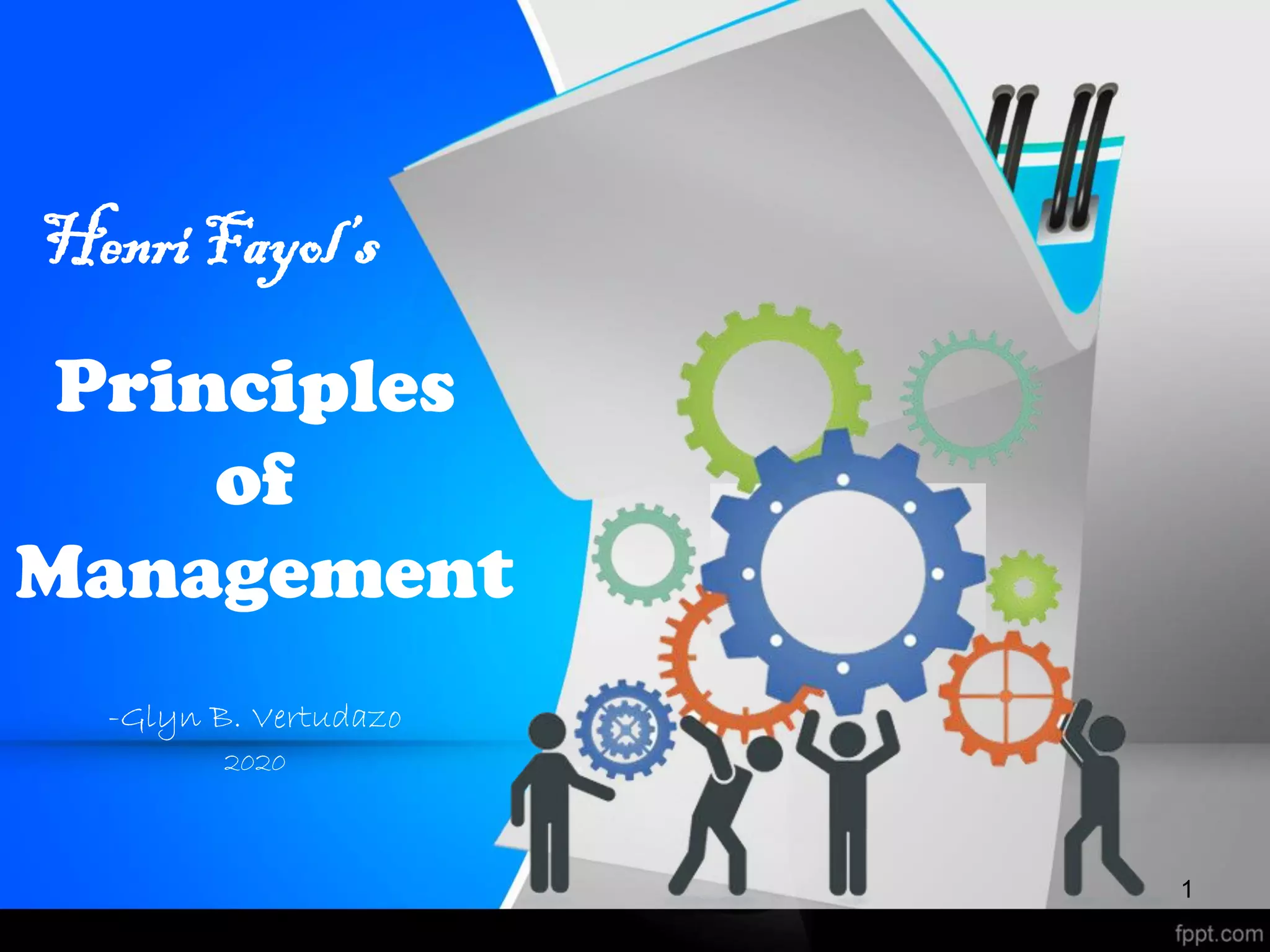 Henri Fayol's 14 Principles of Management | PDF
