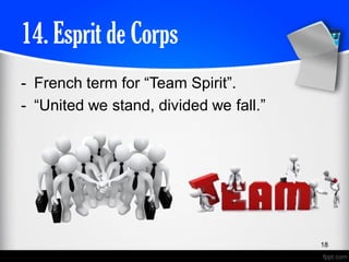 Henri Fayol's 14 Principles of Management | PDF