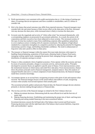 Solutions for Exercises – Principles of Managerial Finance 13th Edition ...