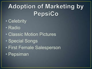 Introduction to Pepsi | PPTX