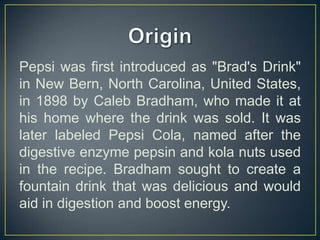 Introduction to Pepsi | PPTX