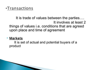 Principles of marketing | PPT