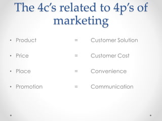 Principles of marketing . ( Part one ) | PPT