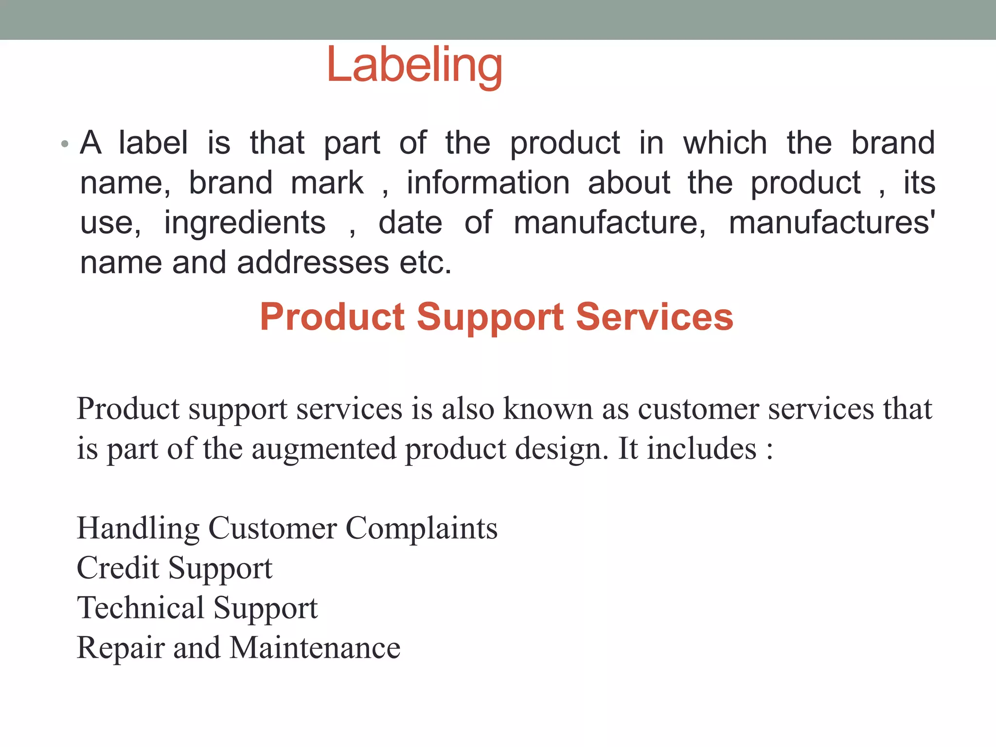 Principles of marketing (Product) | PPTX