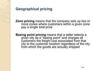 Principles of Marketing - Pricing Strategies- Ch-11 | PPTX