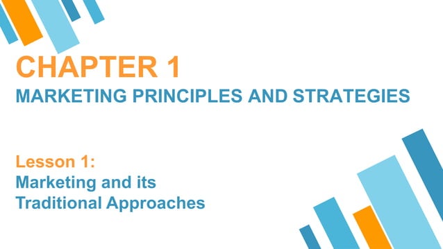 PRINCIPLES OF MARKETING CHAPTER 1.pptx | Marketing and Advertising ...